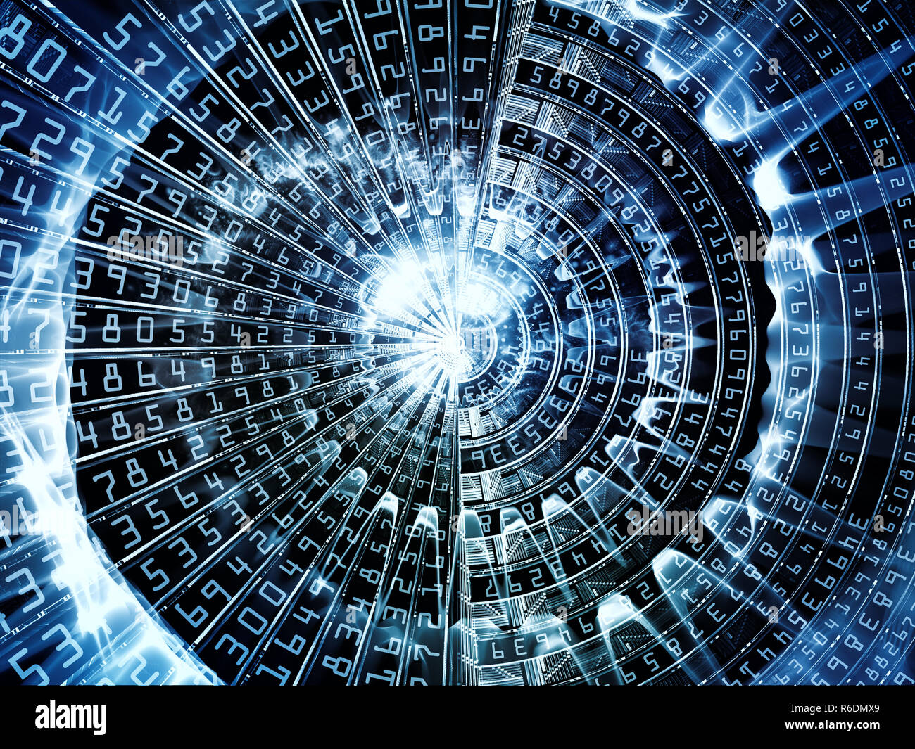 Secrets of World of Numbers Stock Photo - Alamy