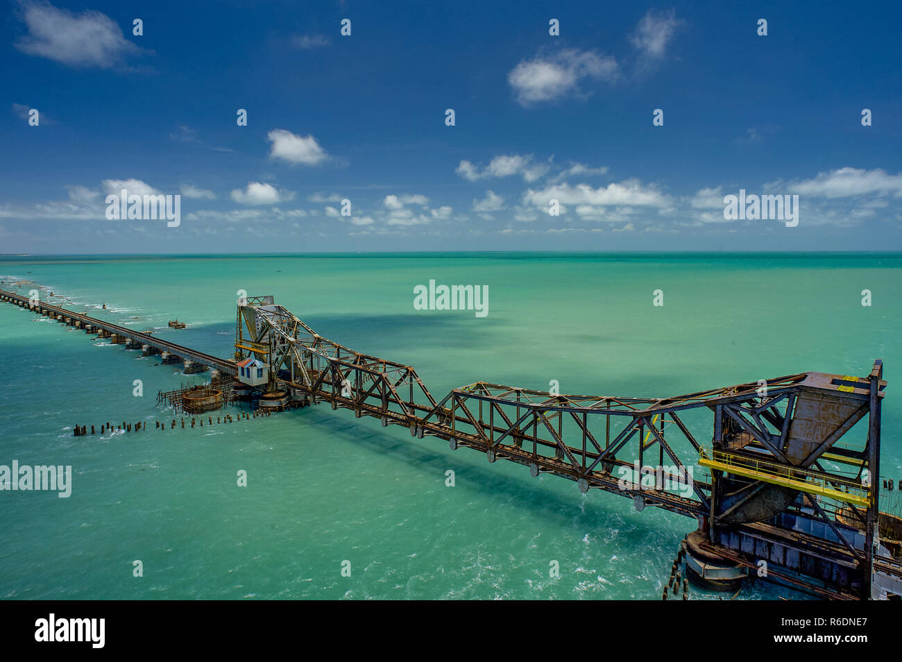 Pamban bridge rameswaram hi-res stock photography and images - Alamy