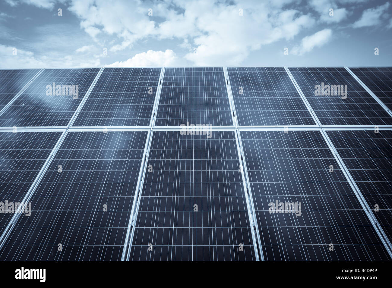 Solar panel detail Stock Photo - Alamy