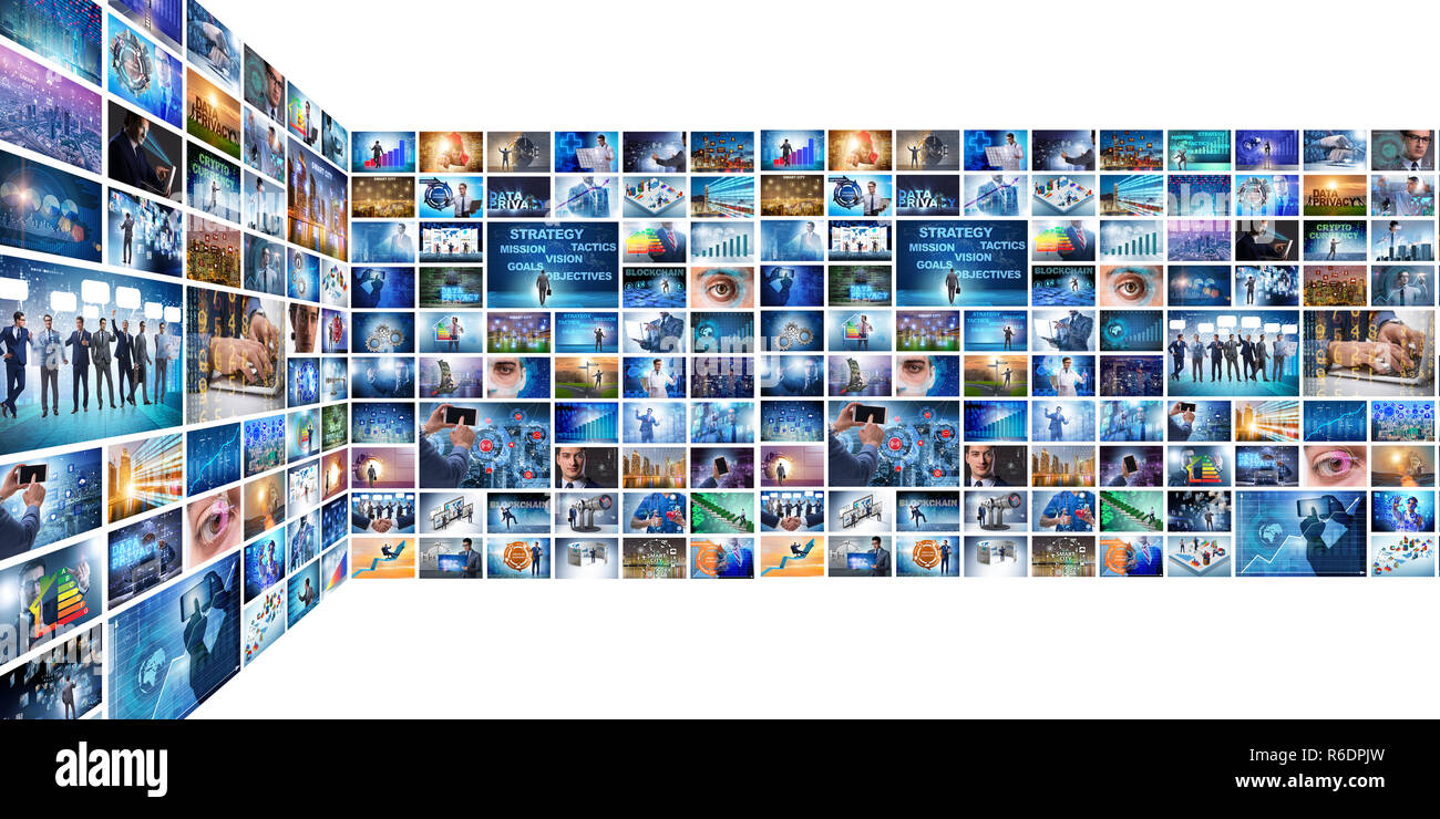 Collage of various business concepts Stock Photo - Alamy