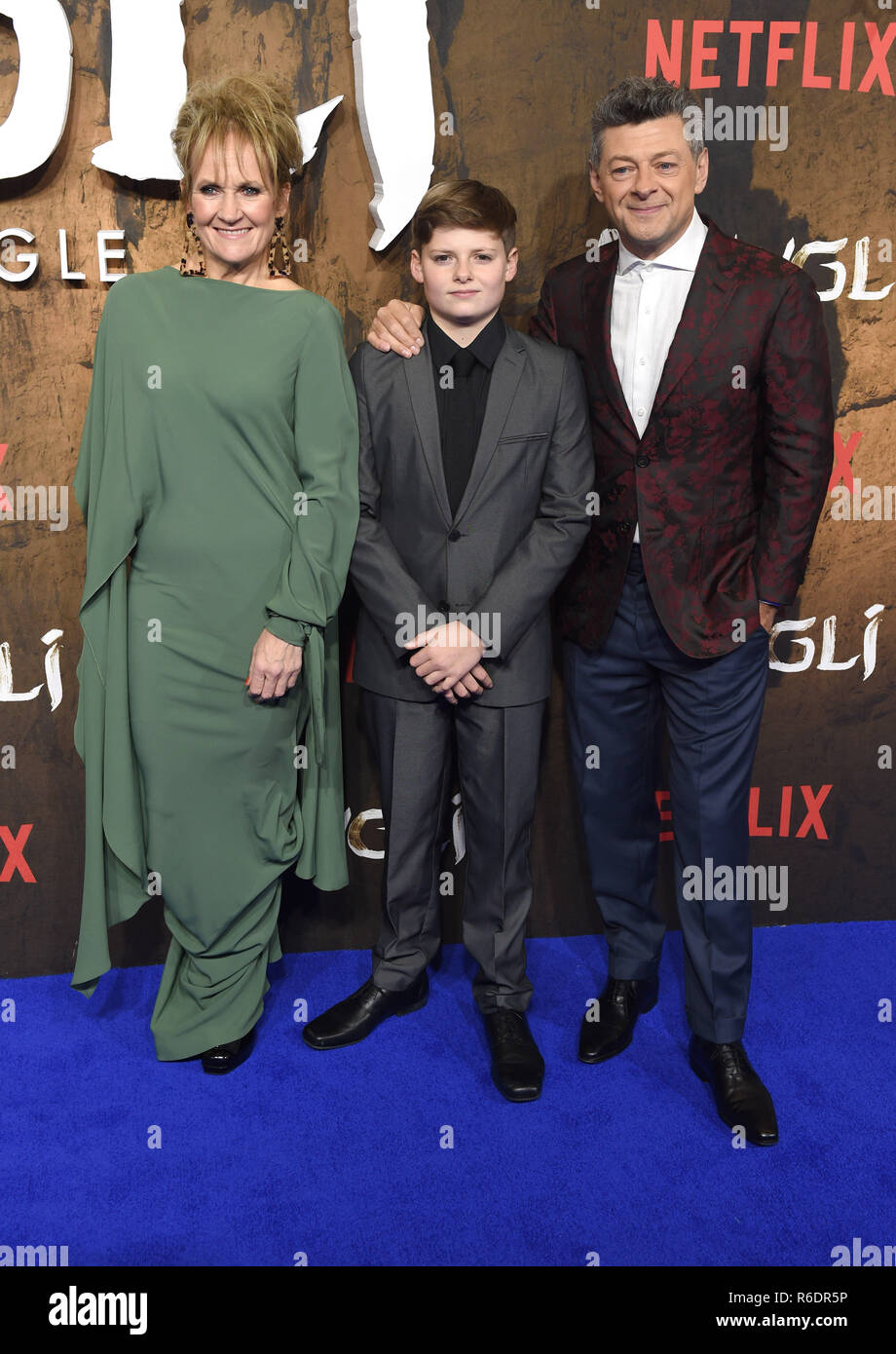 Photo Must Be Credited ©alpha Press 079965 04122018 Lorraine Ashbourne Louis Ashbourne Serkis