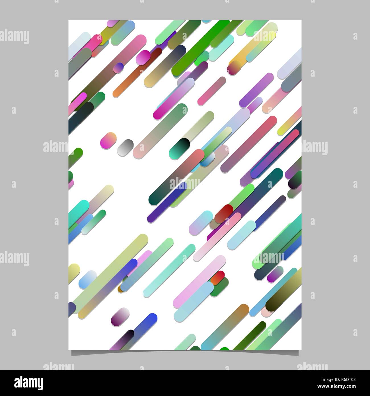 Colorful abstract modern gradient diagonal stripe pattern brochure background Stock Vector Image ...