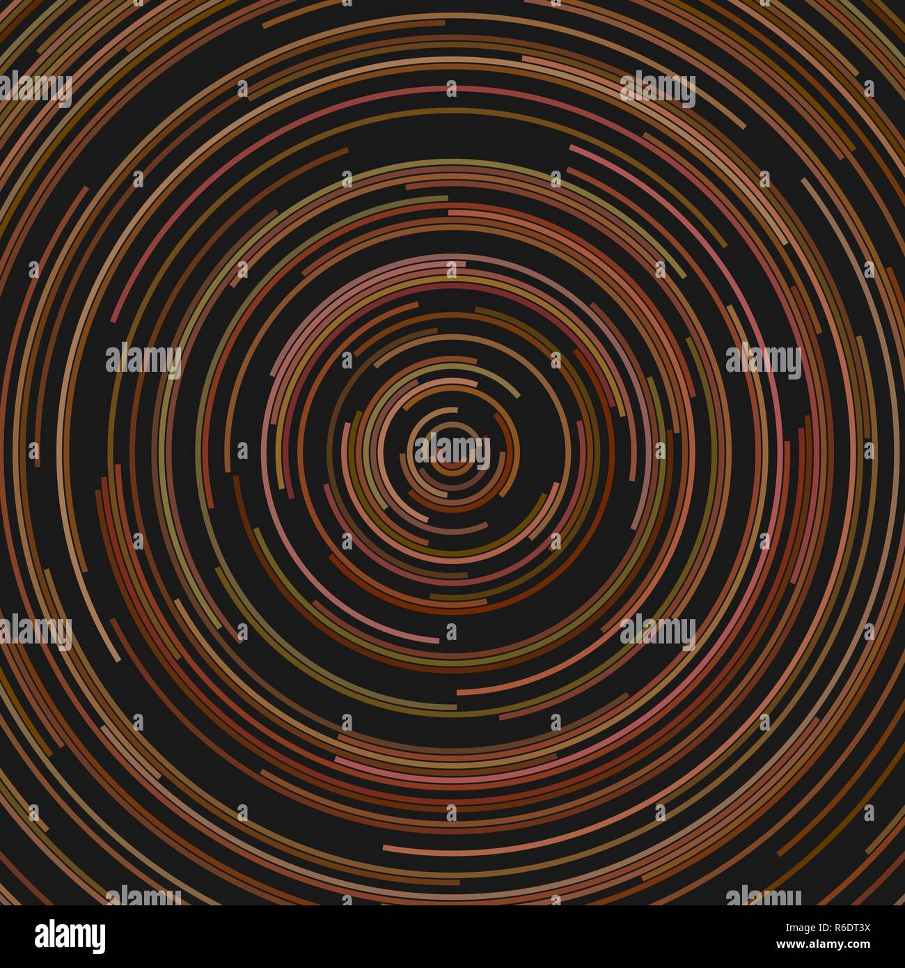 Abstract concentric circles line Stock Vector Images - Alamy