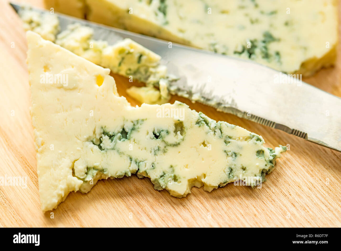Blue French Cheese Stock Photo - Alamy