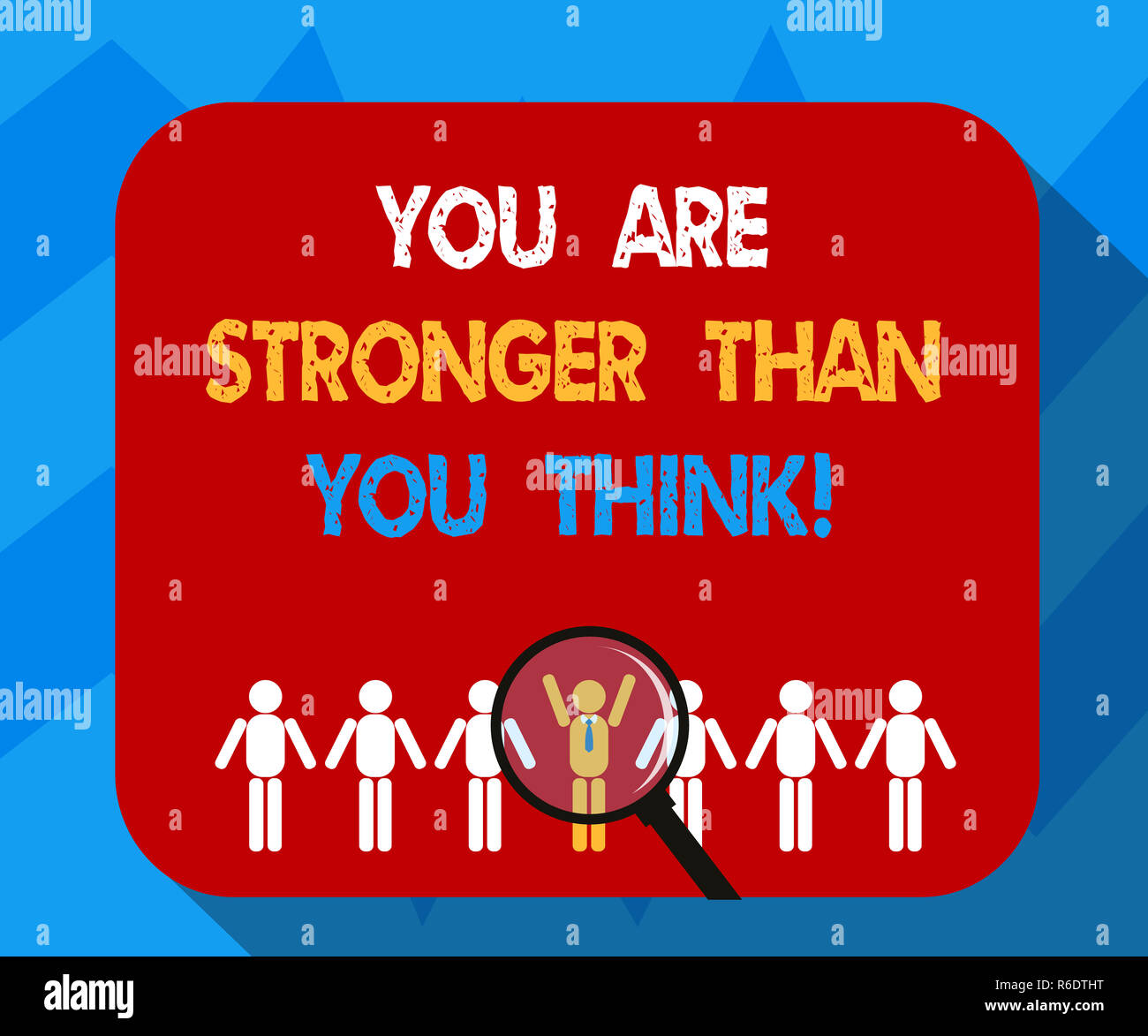 Text sign showing You Are Stronger Than You Think. Conceptual photo ...