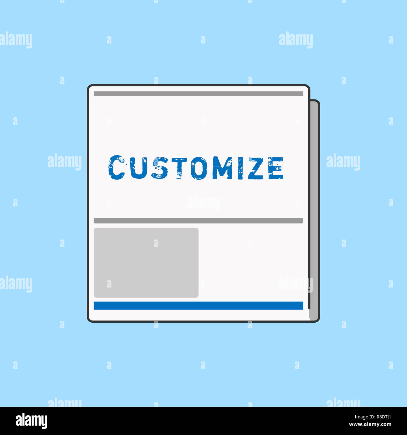 Modify the layout hi-res stock photography and images - Alamy