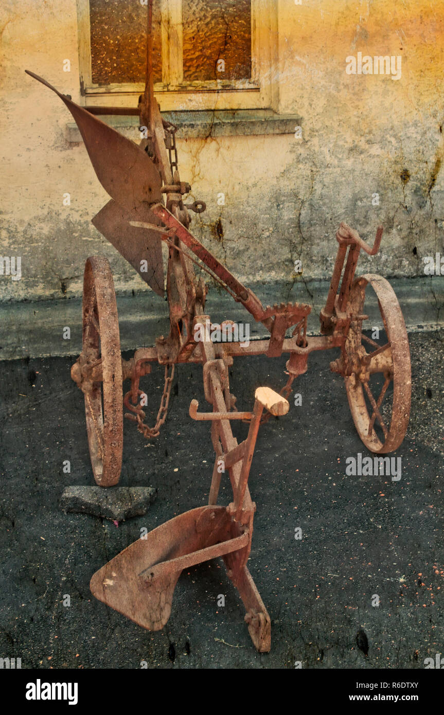 Ancient Plough High Resolution Stock Photography and Images - Alamy