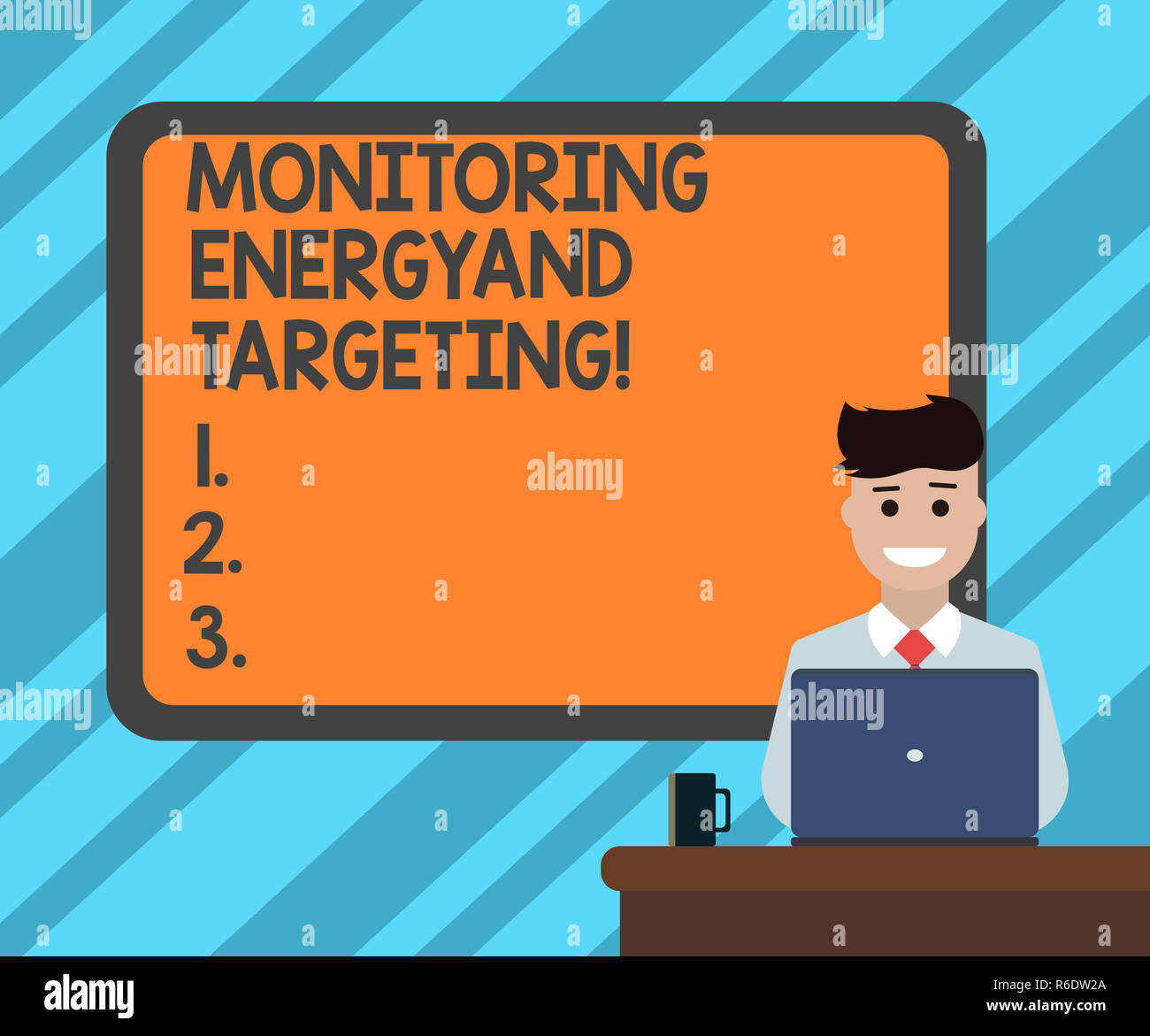 Text sign showing Energy Monitoring And Targeting. Conceptual photo ...
