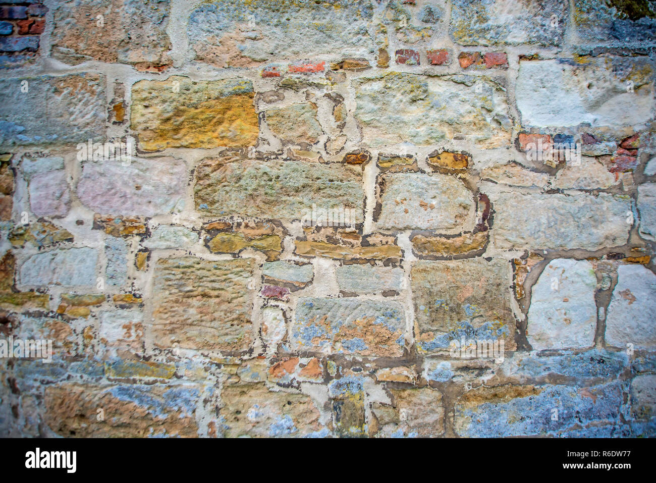 Old, Medieval Abbey Wall Stock Photo - Alamy
