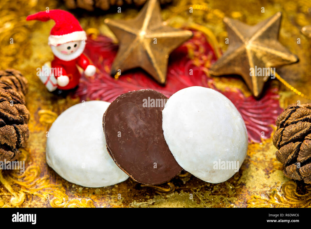 German Christmas Cake Pfeffernuss Stock Photo - Alamy