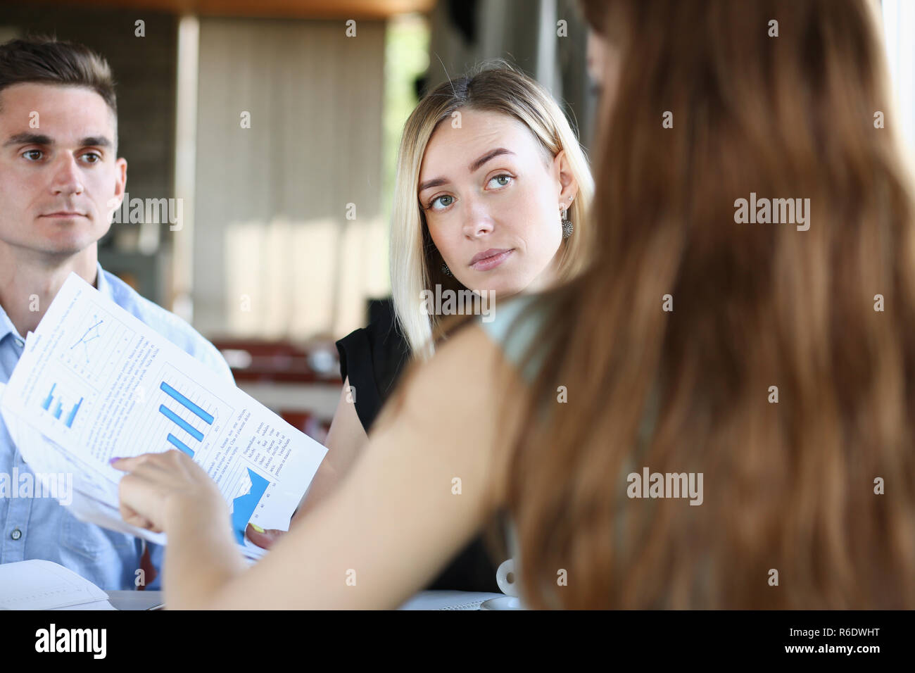 A group of people attending a seminar Stock Photo - Alamy