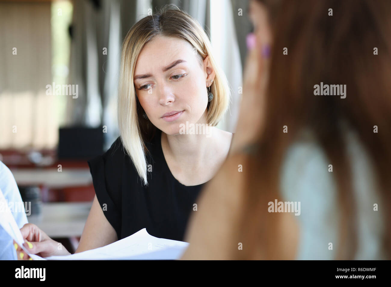 A group of people attending a seminar Stock Photo - Alamy