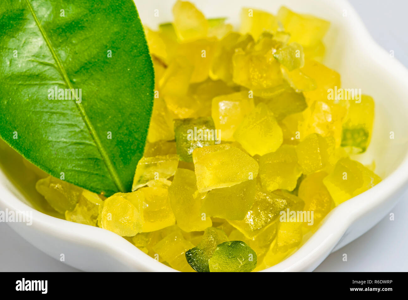 Candied Lemon Peel Stock Photo - Alamy