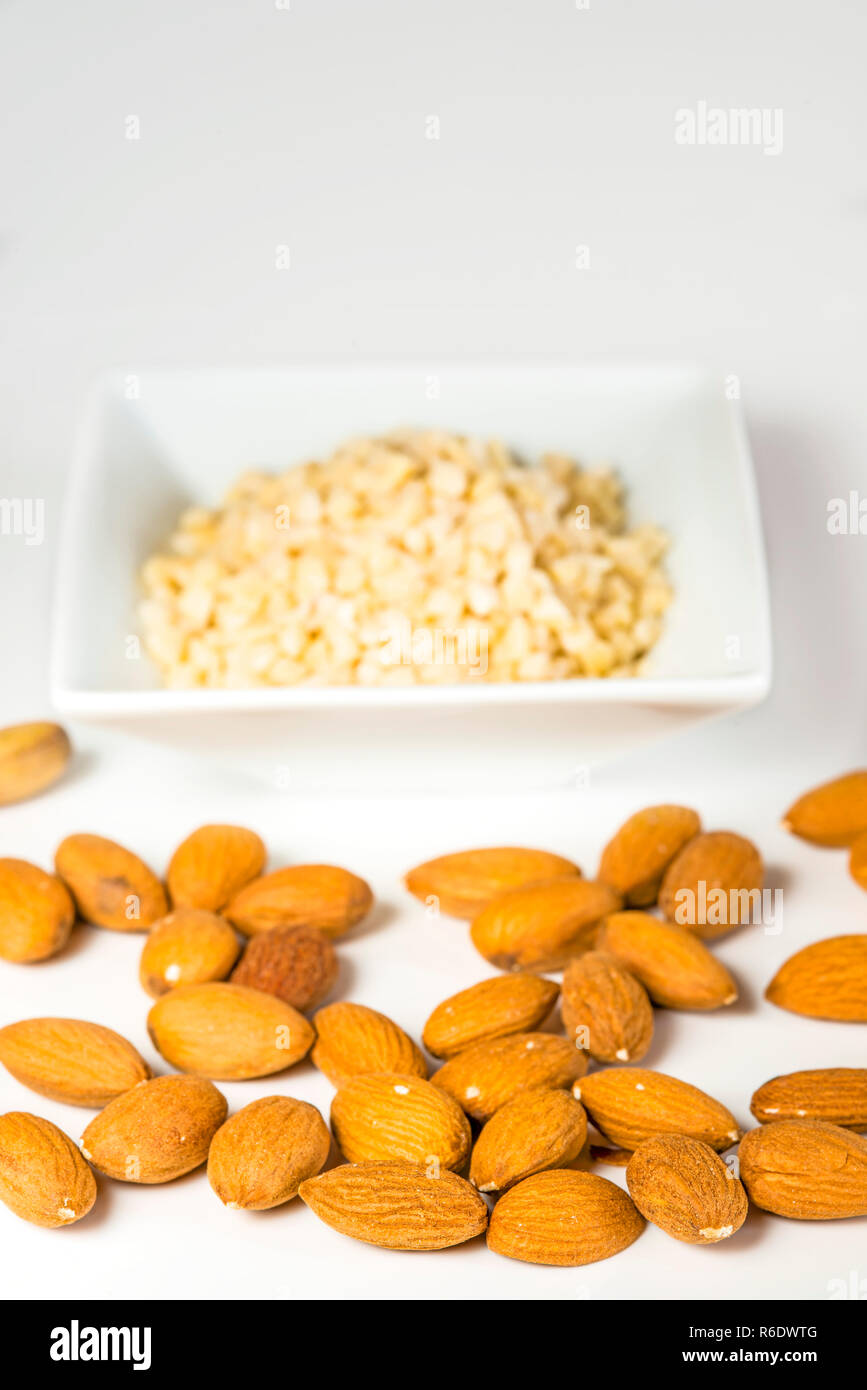 Minced almond hi-res stock photography and images - Alamy