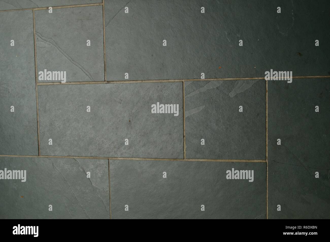 Natural slate flooring Stock Photo - Alamy