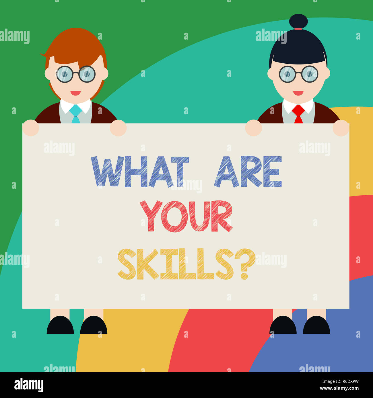 Conceptual hand writing showing What Are Your Skillsquestion. Business ...