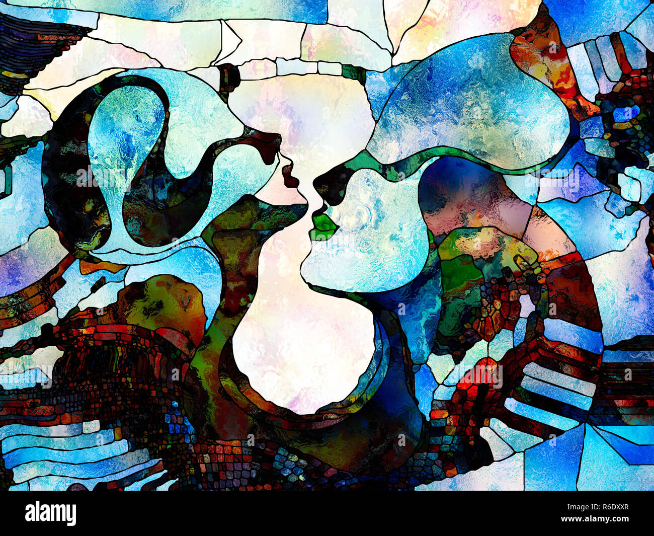 Inner Life of Color Division Stock Photo - Alamy