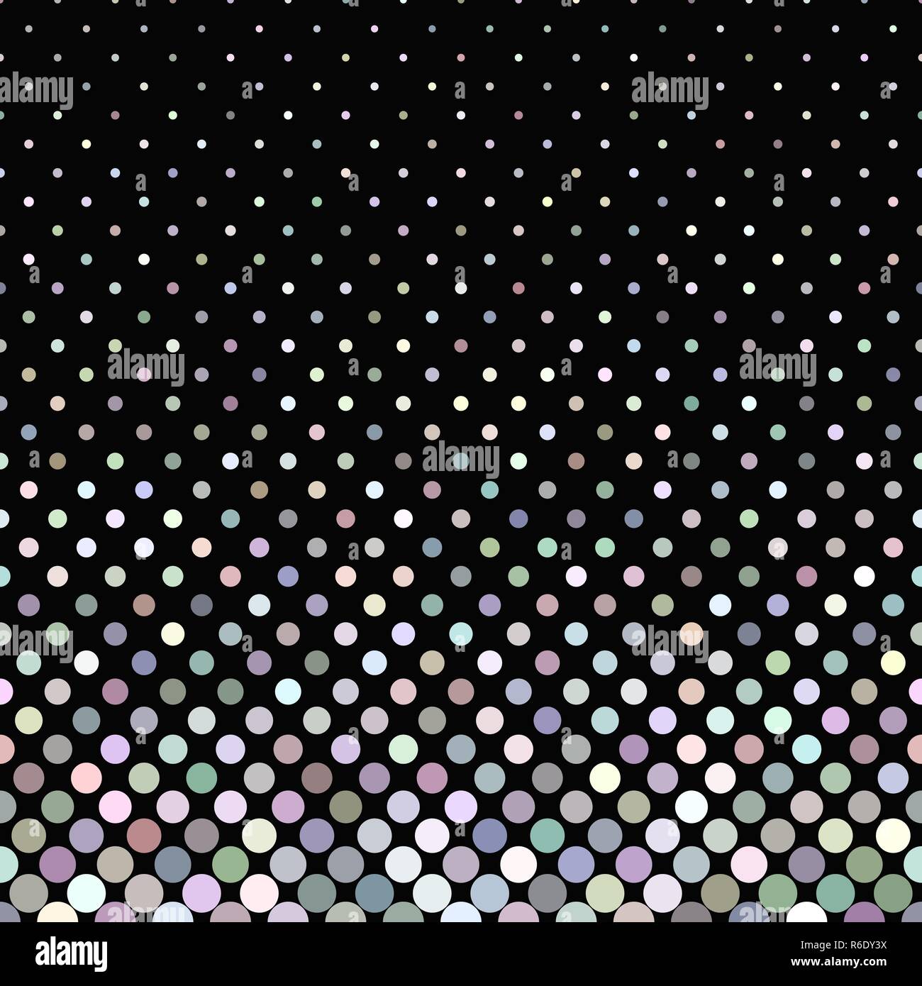 Colorful circle pattern background - design with small circles Stock ...