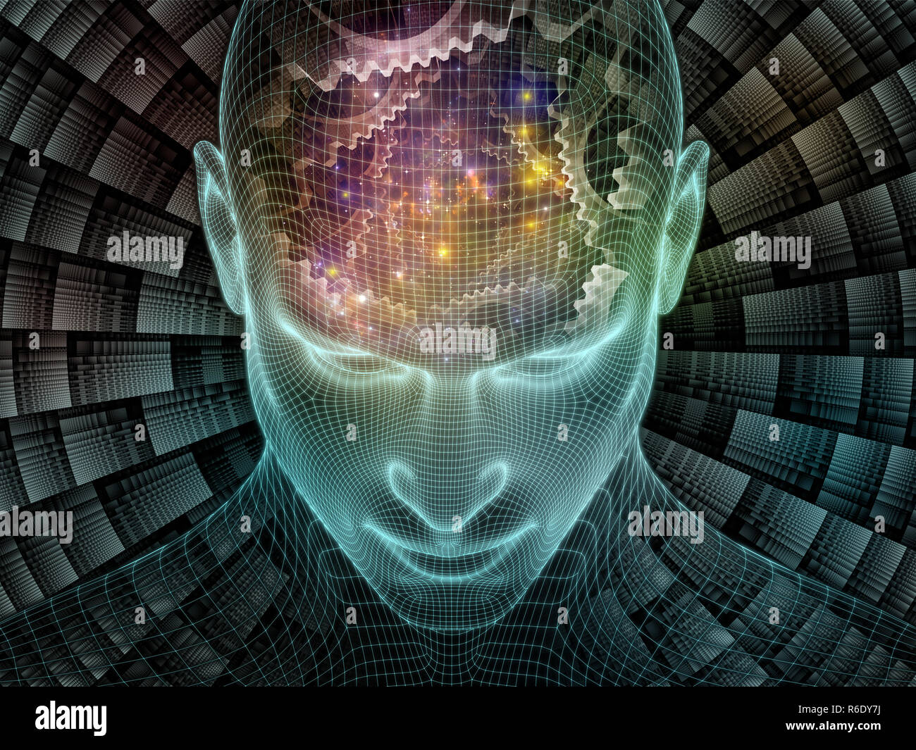 Vision of Digital Identity Stock Photo - Alamy