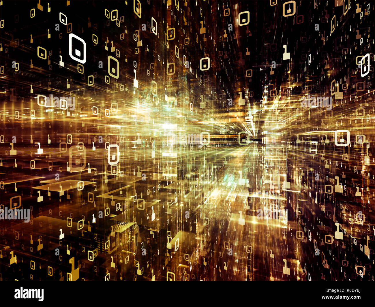 Perspectives of Digital World Stock Photo - Alamy