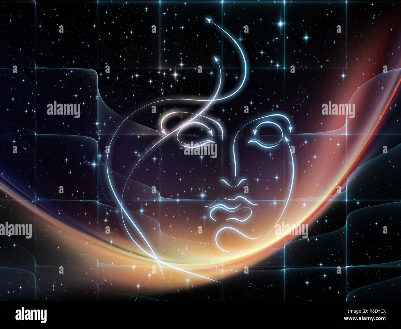 Realms of Female Curves Stock Photo - Alamy