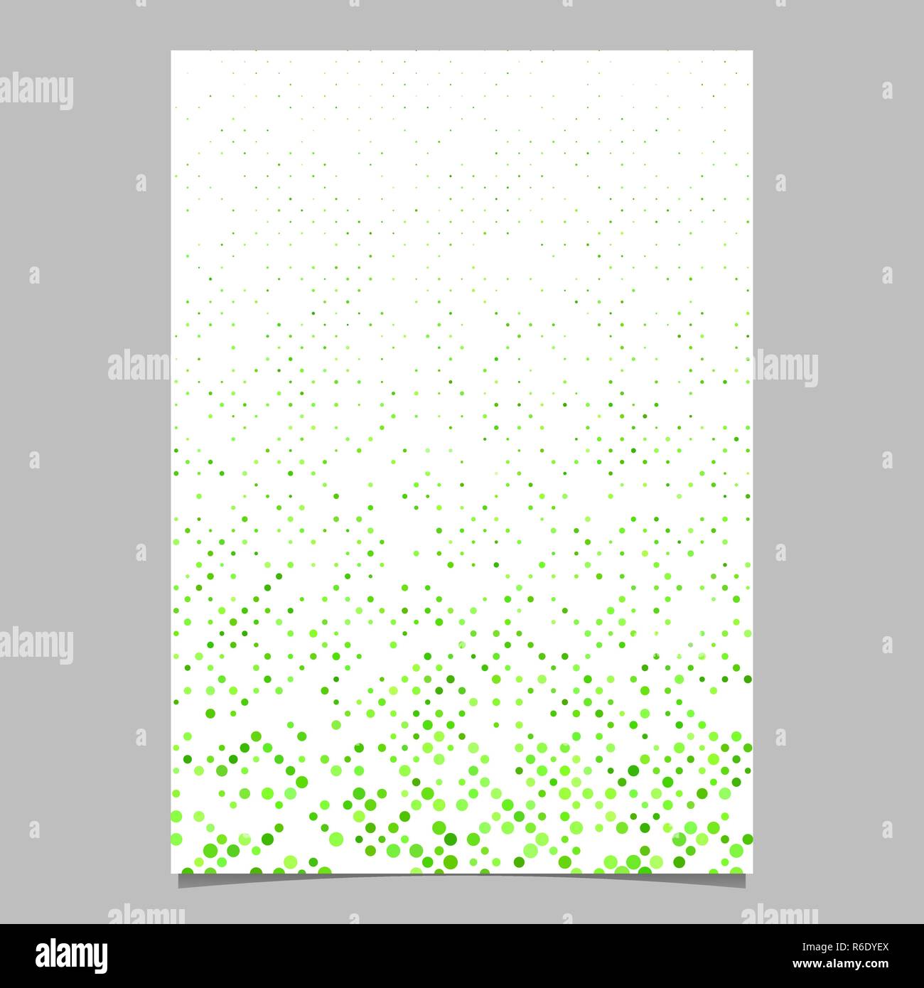 Dot pattern flyer design - vector cover background Stock Vector Image ...