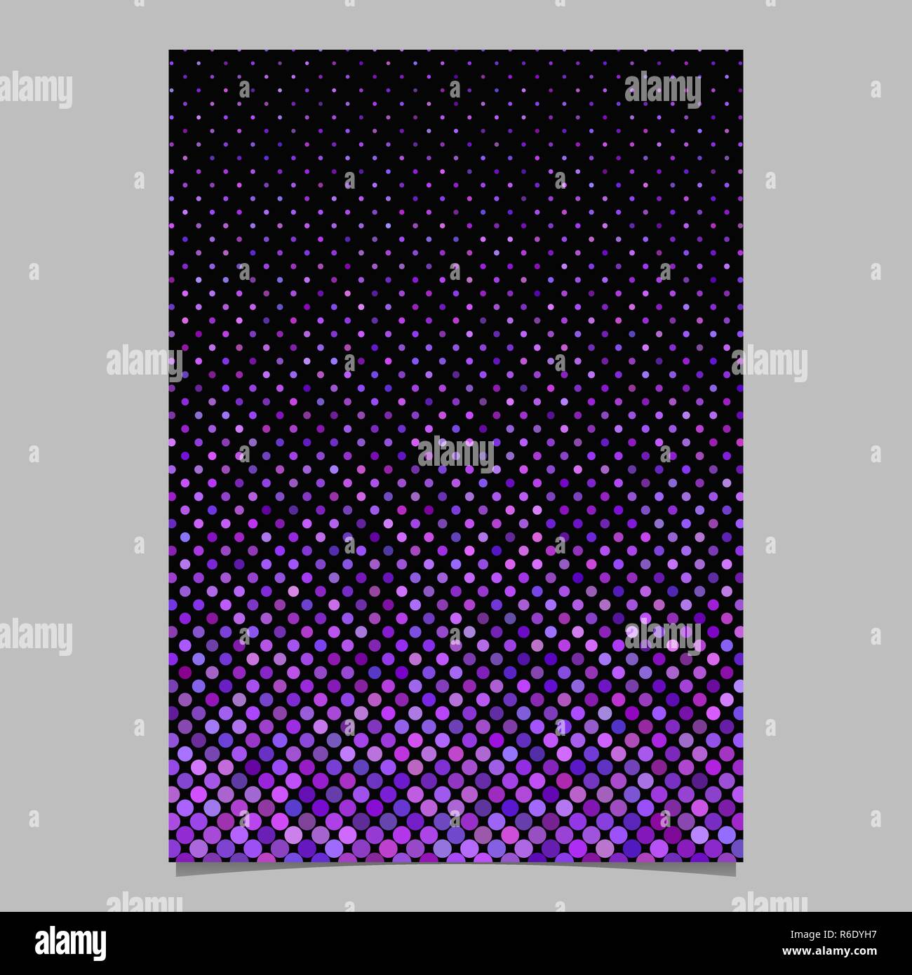 Color Circle Pattern Brochure Template Vector Stationery Background Stock Vector Image And Art