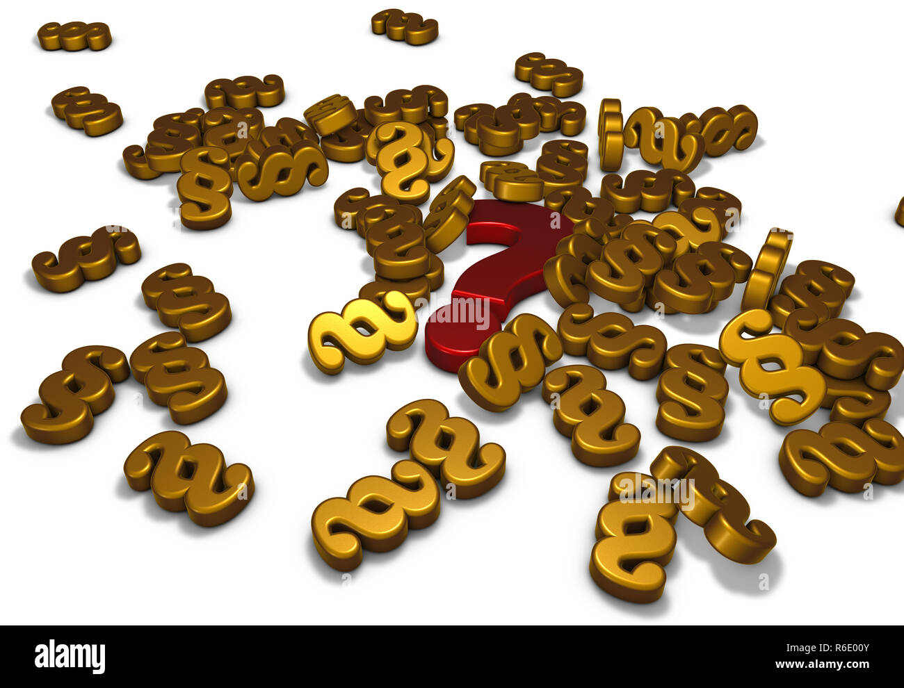 Public sign question Cut Out Stock Images & Pictures - Alamy