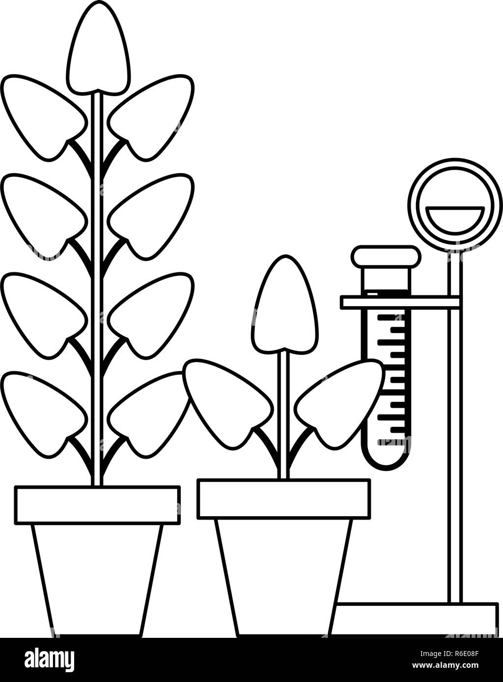 Science Experiments Clipart Black And White