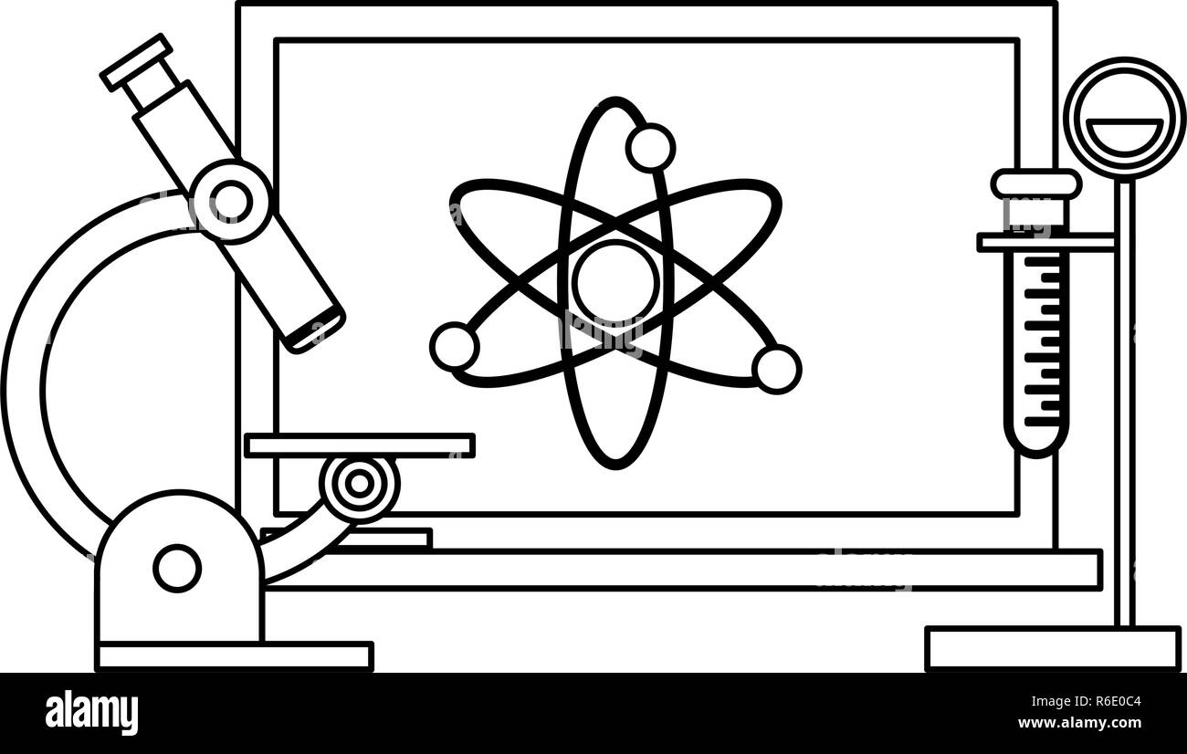 Science experiment cartoon Black and White Stock Photos & Images - Alamy
