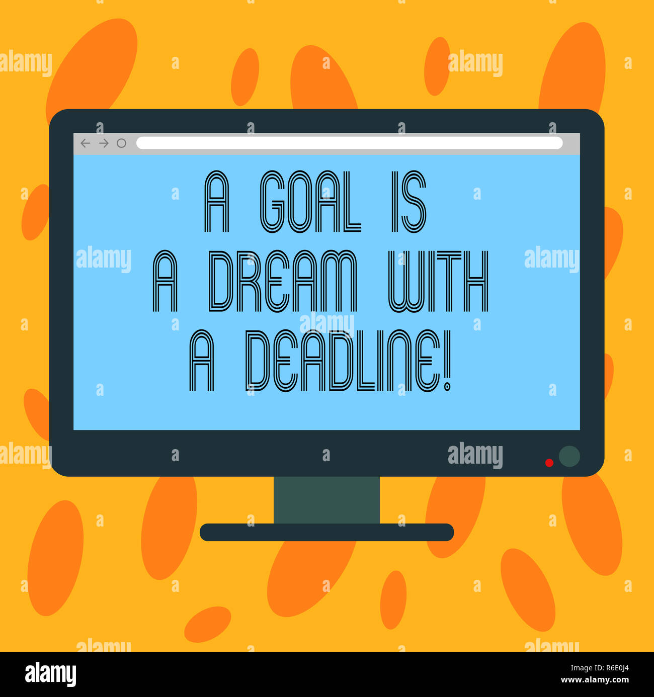 Goals are dreams with deadlines hi-res stock photography and images - Alamy