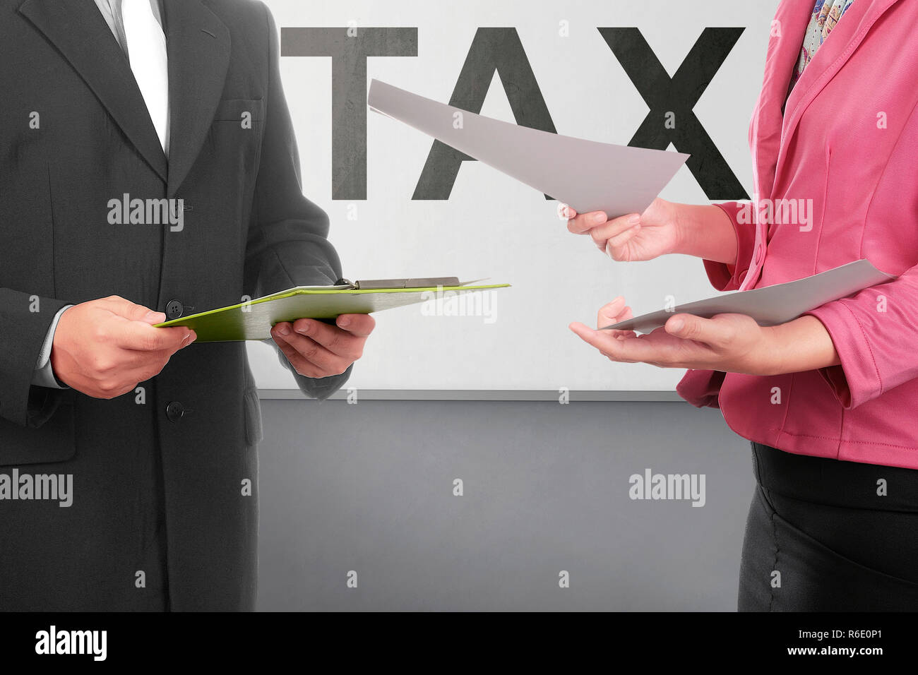Tax discussion hi-res stock photography and images - Alamy