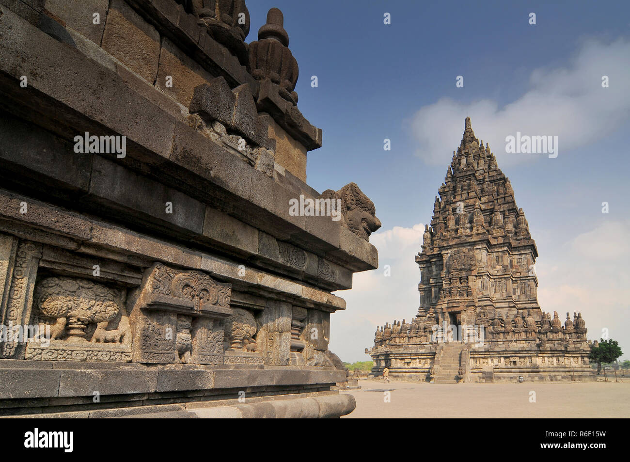 Hindu temple prambanan indonesia java hi-res stock photography and ...
