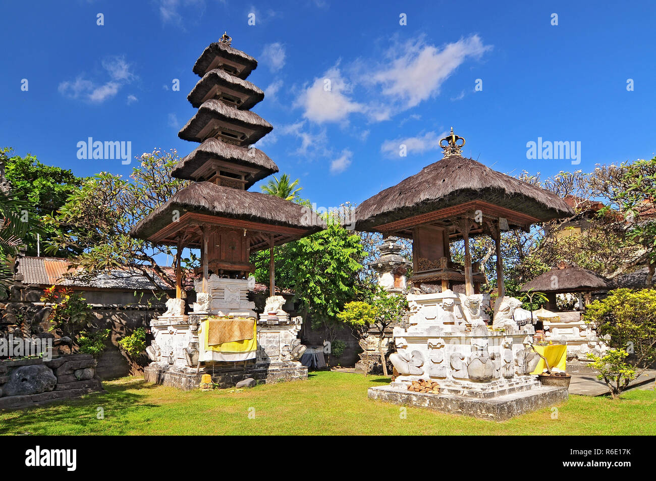 A Hinduistic Temple In Ubud, Bali, Indonesia Stock Photo - Alamy