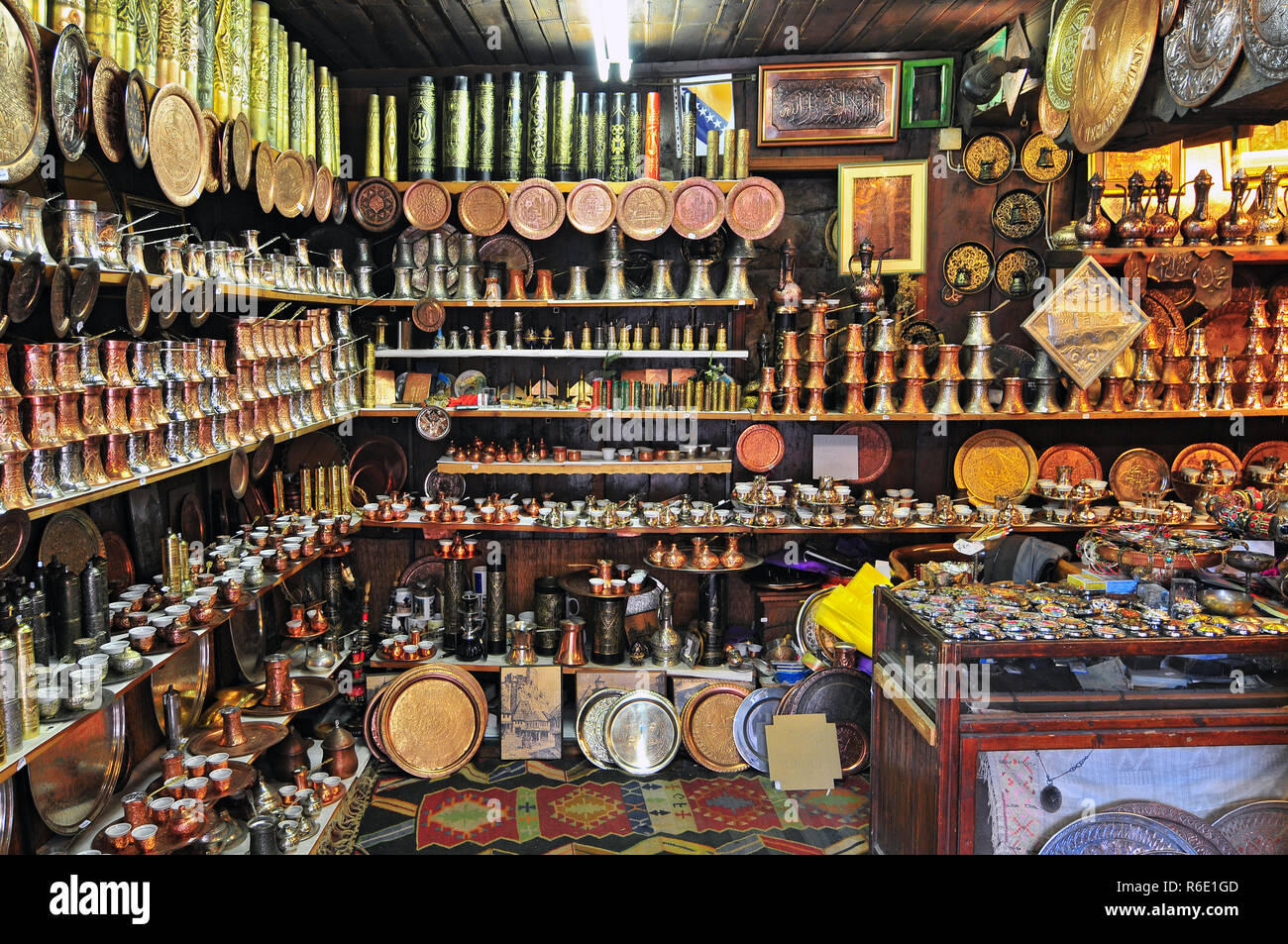 Traditional Souvenirs From Sarajevo Bosnia And Herzegovina Stock Photo ...