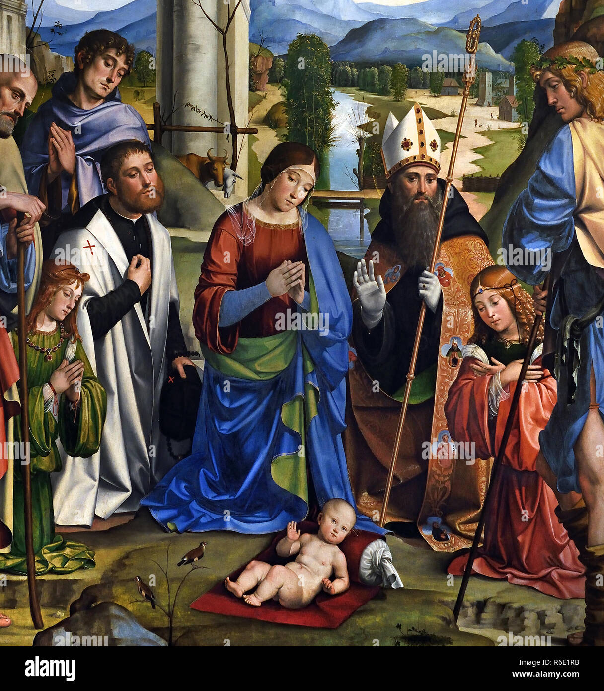 Adored by saints hi-res stock photography and images - Alamy