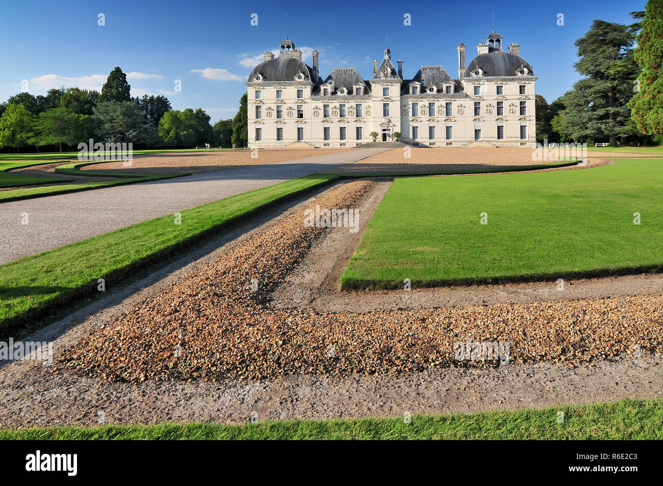 Cheverny Castle Built In The Seventeenth Century In The Style Of Louis ...