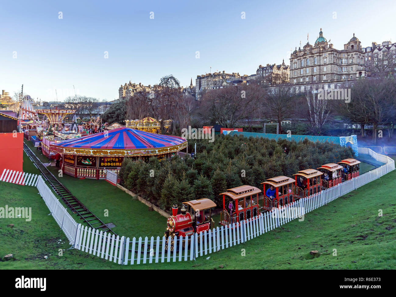 Santa train hi-res stock photography and images - Alamy