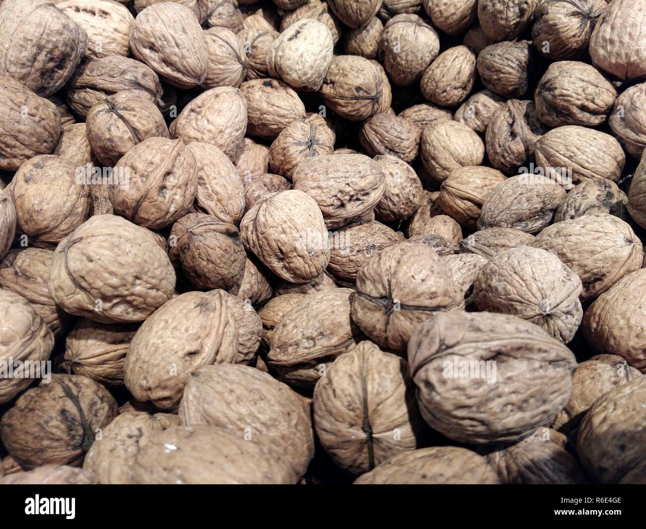 walnuts with shell Stock Photo - Alamy