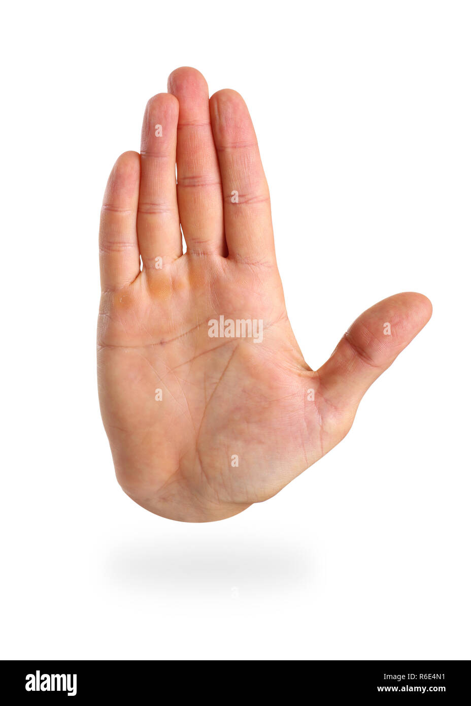 Open hand palm down hi-res stock photography and images - Alamy