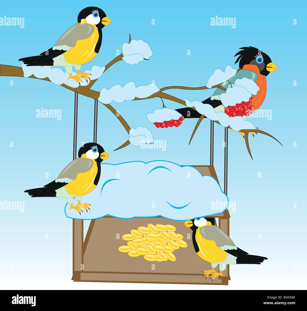 Feeding trough troughs Stock Vector Images - Alamy
