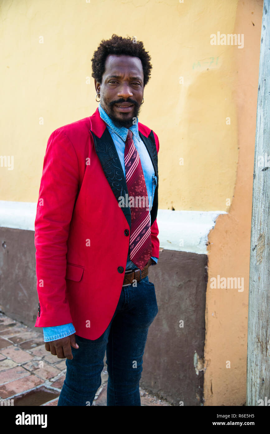 Cuban man in Trinidad, Cuba Stock Photo - Alamy
