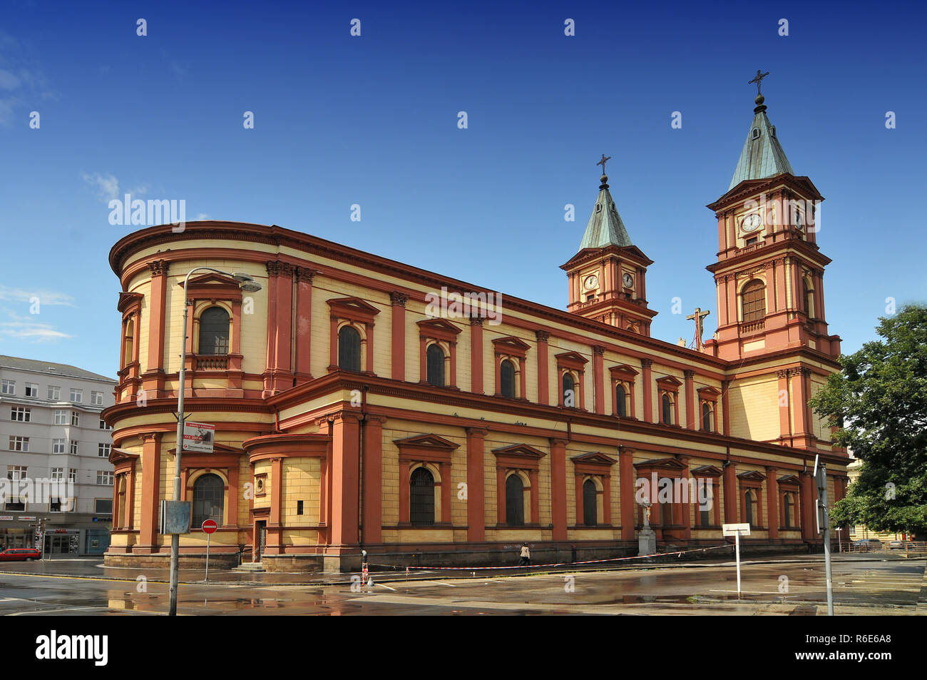 Cathedral Of The Divine Saviour Located In The Center Of Ostrava, Is ...