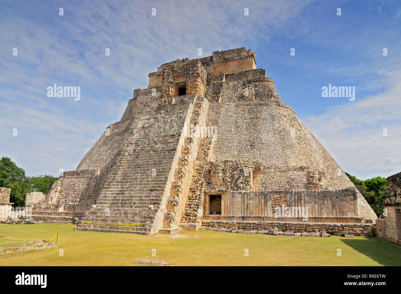 The Pyramid Of The Magician (Pyramid Of The Foreteller) A Mesoamerican ...
