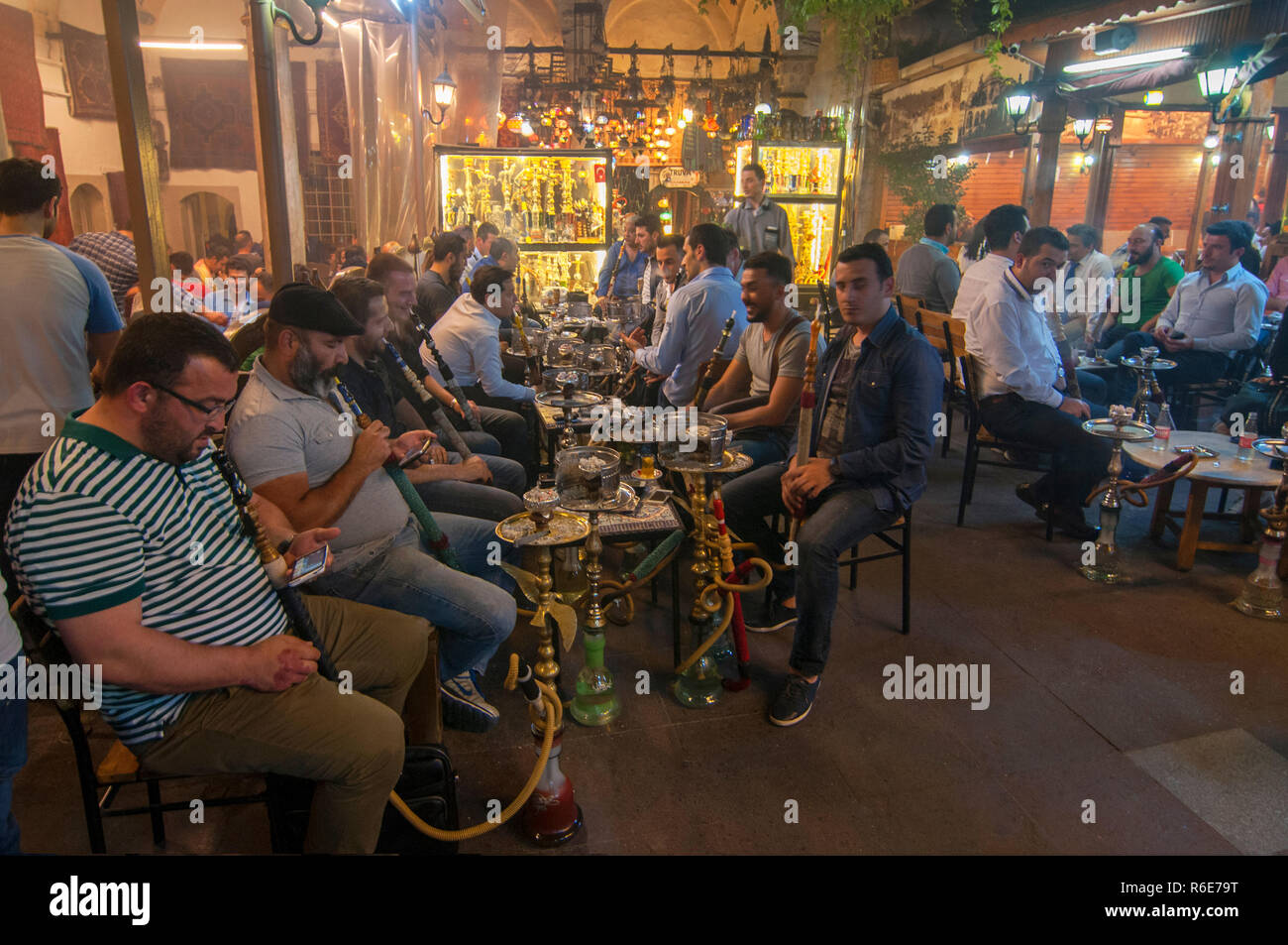 Shisha Barin In Istanbul, Turkey Stock Photo - Alamy