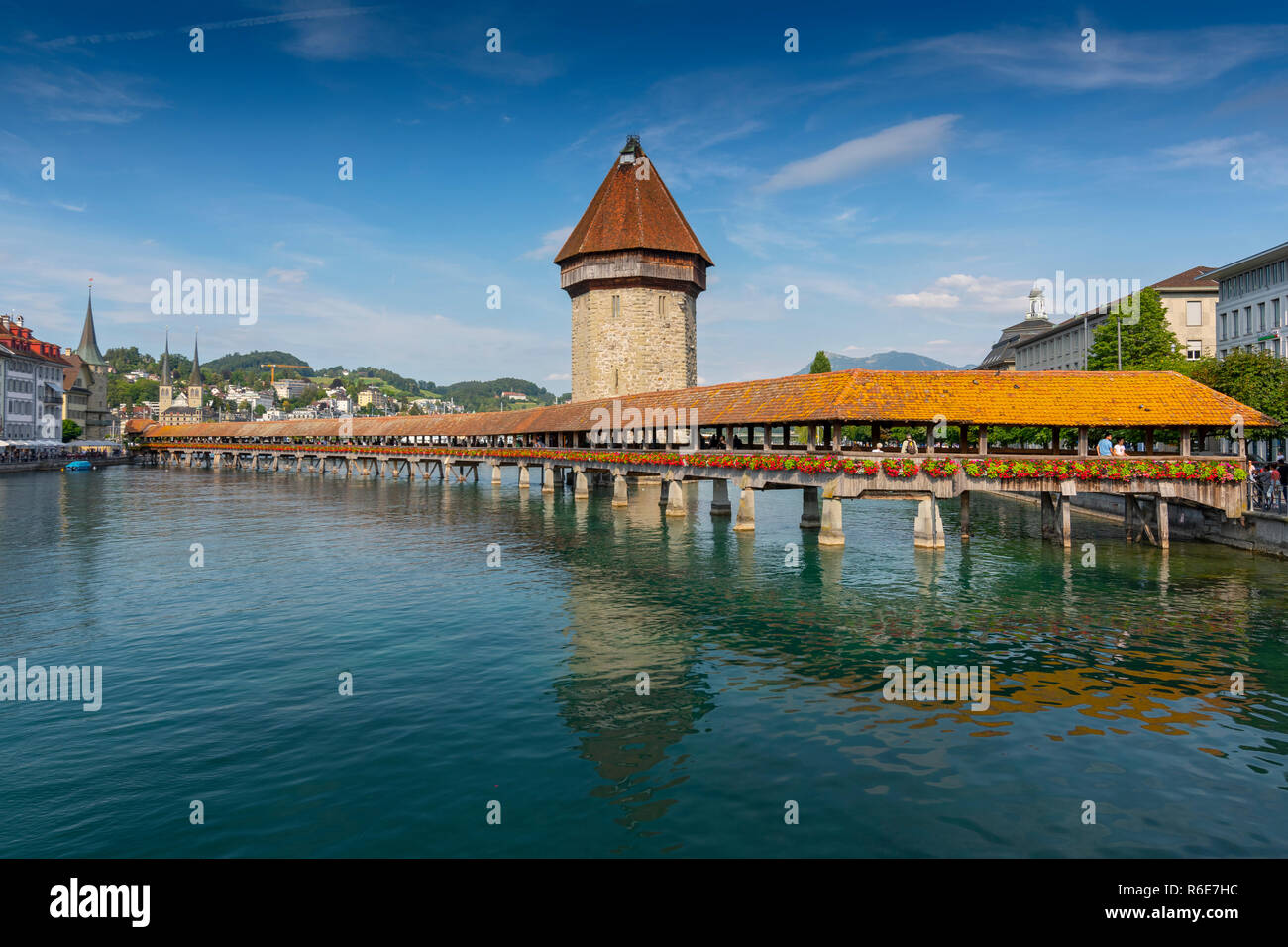 Kappelbrucke Wooden Bridge