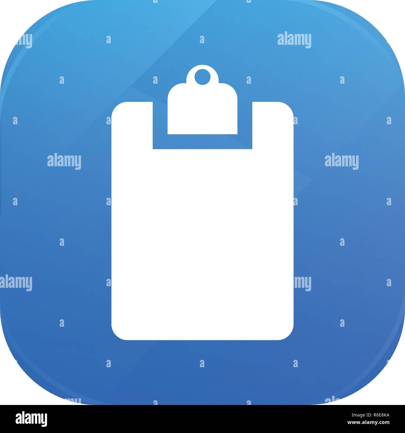 Planner flat icon, office glossy icon isolated on white background ...