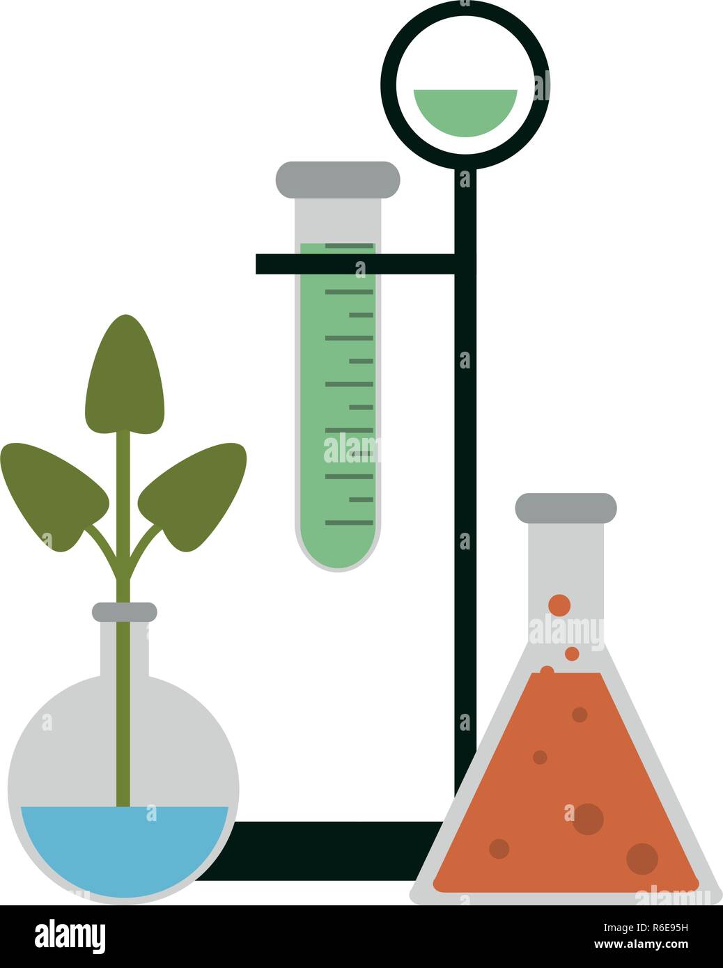 Physics experiments Stock Vector Images - Alamy