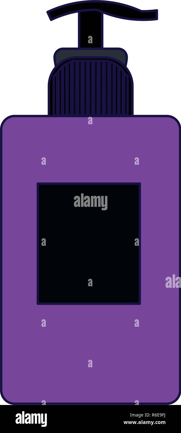 Blue cosmetic cream jar Stock Vector Images - Alamy