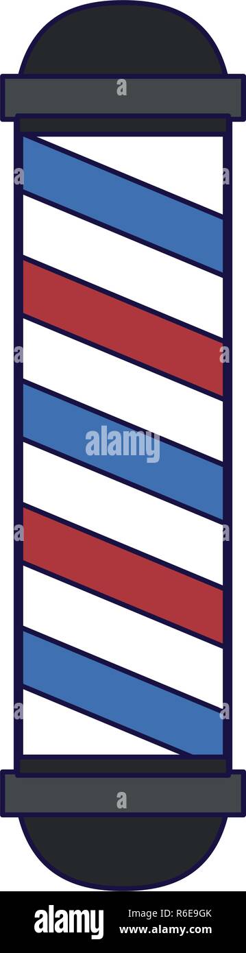 Barbershop striped bar sign blue lines Stock Vector Image & Art - Alamy